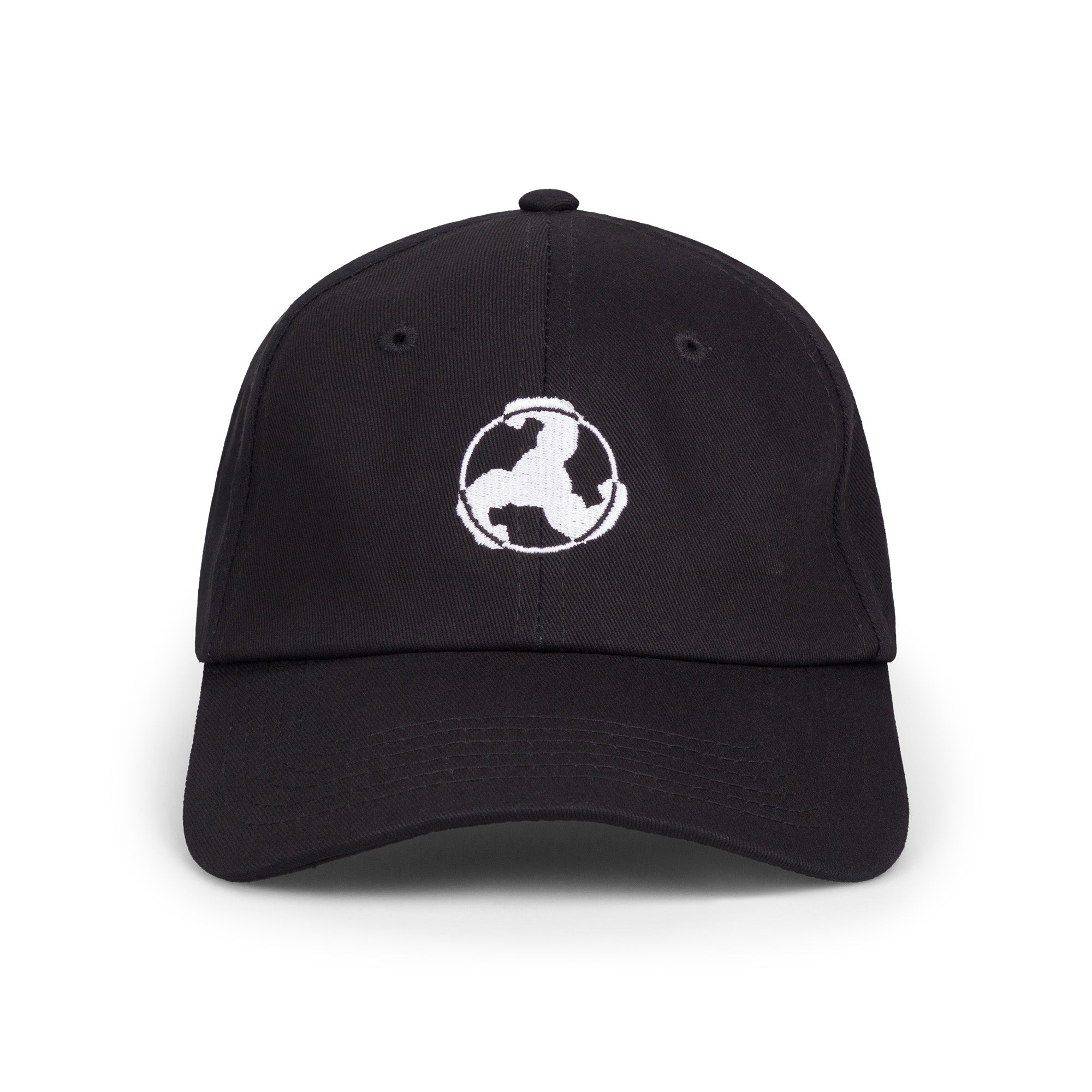 EMBROIDERED BICEP LOGO BLACK CAP | Bicep UK